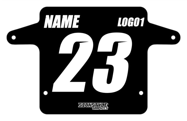 Marsh Guard Numberplate Classic Sticker