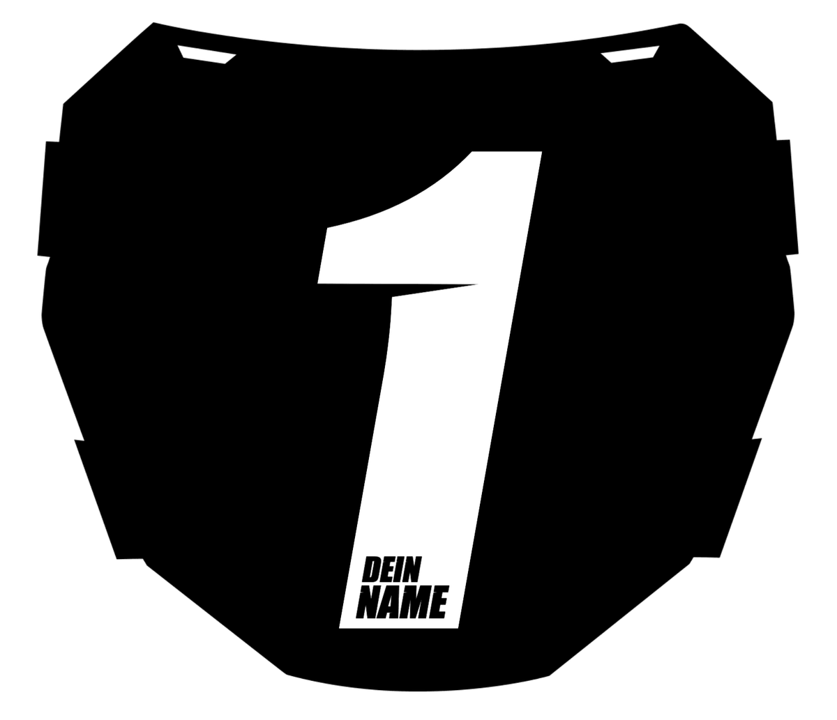 ODI Numberplate - Custom Nummer